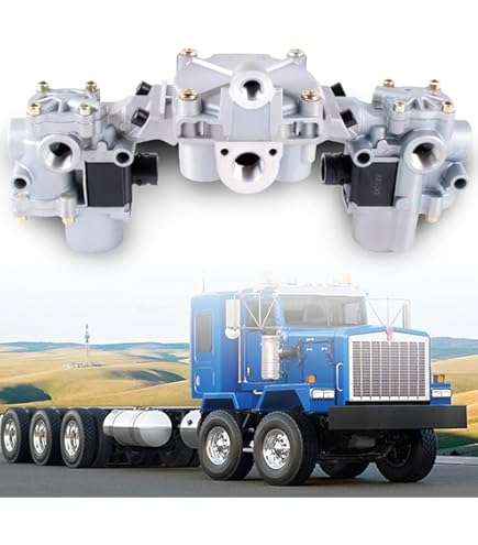 Heavy Duty ABS Valve Rear ABS Modulator Valve Replacement – Fits Wabco ...
