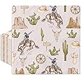 Amazon.com: JarThenaAMCS Western Cowboy Paper Napkin Brown Wild West ...