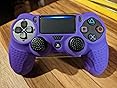 Amazon.com: CHINFAI PS4 Controller DualShock4 Skin Grip Anti-Slip ...