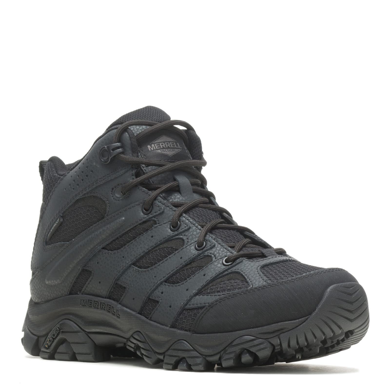 Merrell Men's Moab 3 Mid Response Tactical Waterproof Boots ...