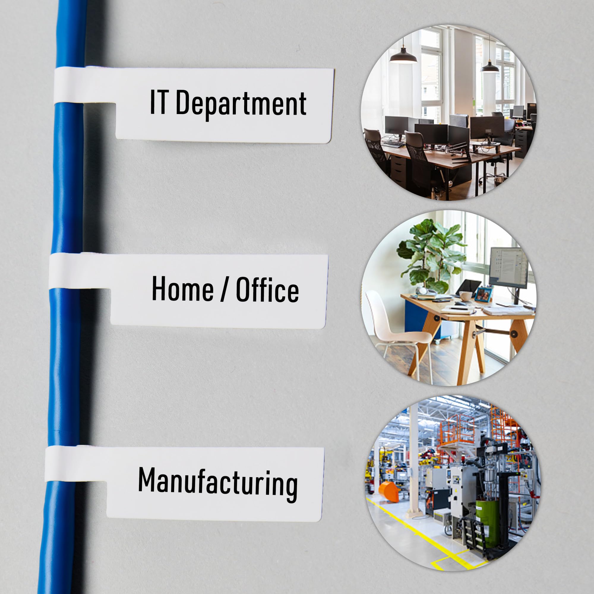 Mua Avery Cable Labels, P-Style Self-Adhesive Cord Labels, 1.02" x 3.3 ...