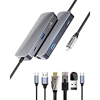Amazon.com: USB4 Hub with 8K HDMI: Thunderbolt 3 | 4 Hub, 40Gbps Transmission NewQ USB C 4.0 ...
