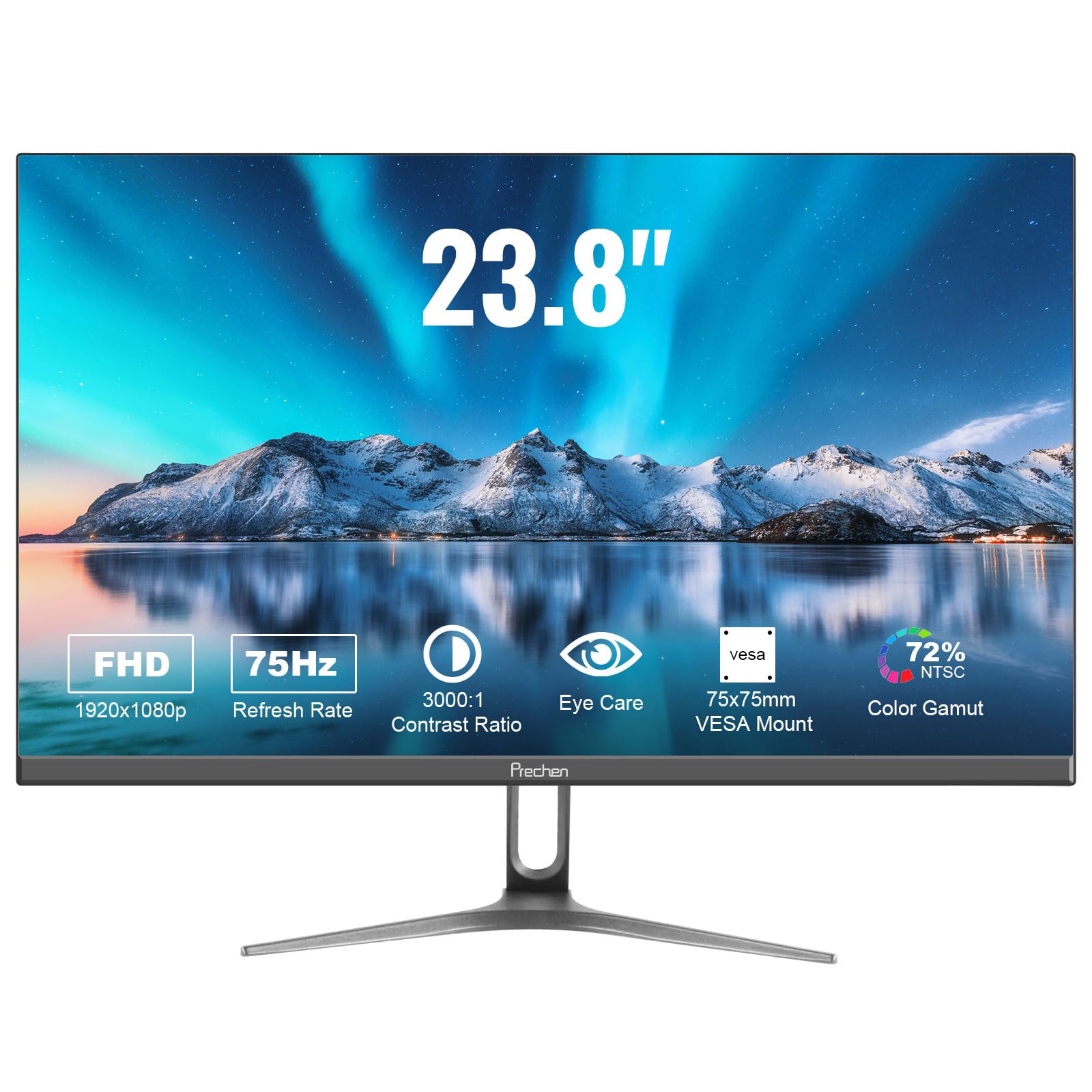 Mua 24 inch Ultra-Thin Bezel Computer Monitor FHD 1080P Business ...