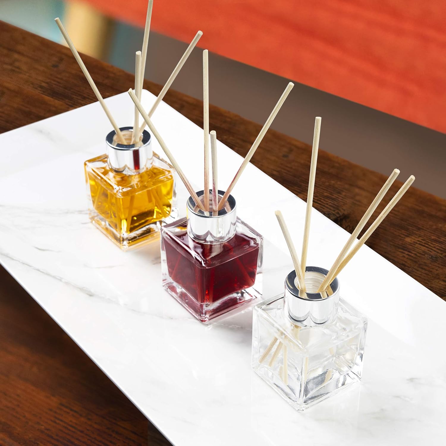 Pack of 10 Diffuser Bottles Glass Reed Fragrance Containers Inc Free ...