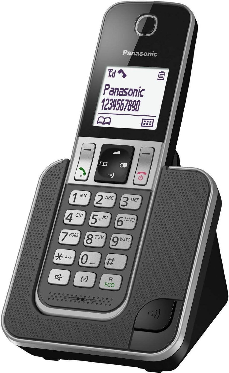 TELEPHONE FIXE PANASONIC TELEPHONE DECT Noir – BigaMart