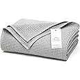 Amazon.com: BOLL & BRANCH Waffle Bed Blanket - King/Cal King, Shore ...