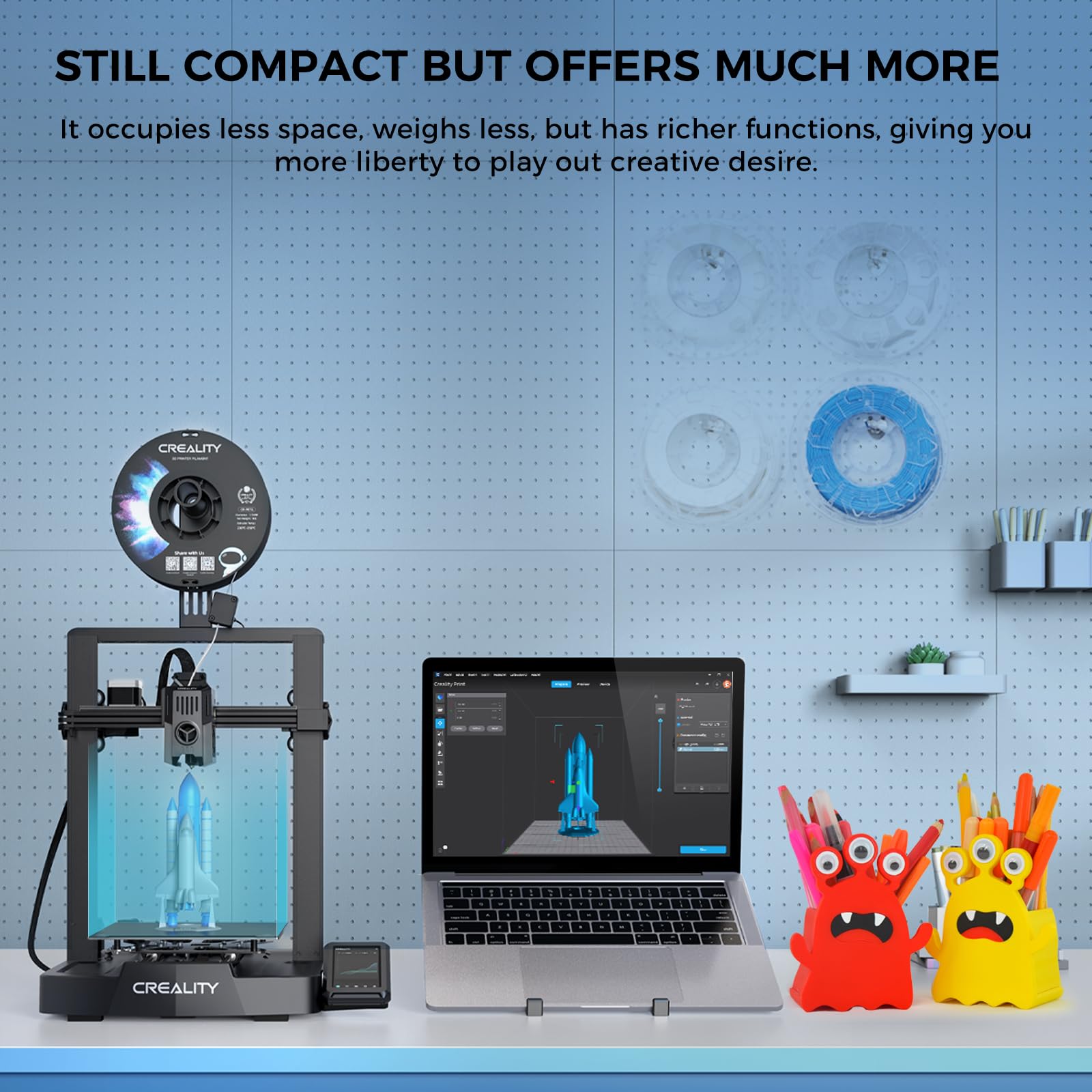 Official Creality Ender 3 V3 KE 3D Printer 500mm/s High-Speed Printing ...