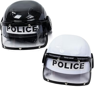 Amazon.com: Tigerdoe Police Hat Kids - 2 Pack Police Hat - Police ...