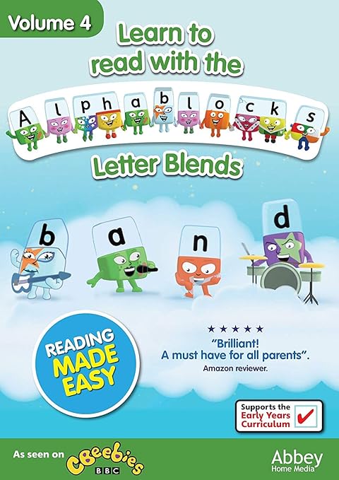 Learn To Read With the Alphablocks - Letter Blends Volume 4 DVD: Amazon ...