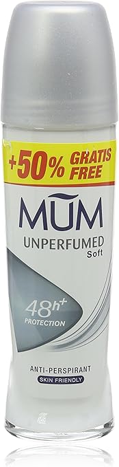 Mum Deo Extra Fill Unperfumed Roll-On 75 ml - Pack of 6: Amazon.co.uk ...