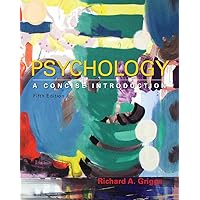Amazon.com: Psychology: A Concise Introduction: 9781464192166: Griggs ...