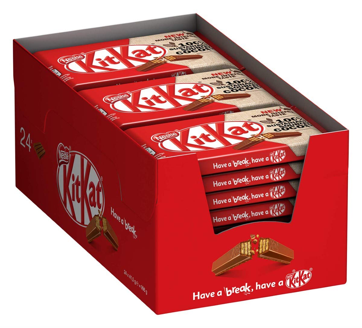 Mua Nestle KitKat Classic chocolate bar, crunchy bar with milk ...
