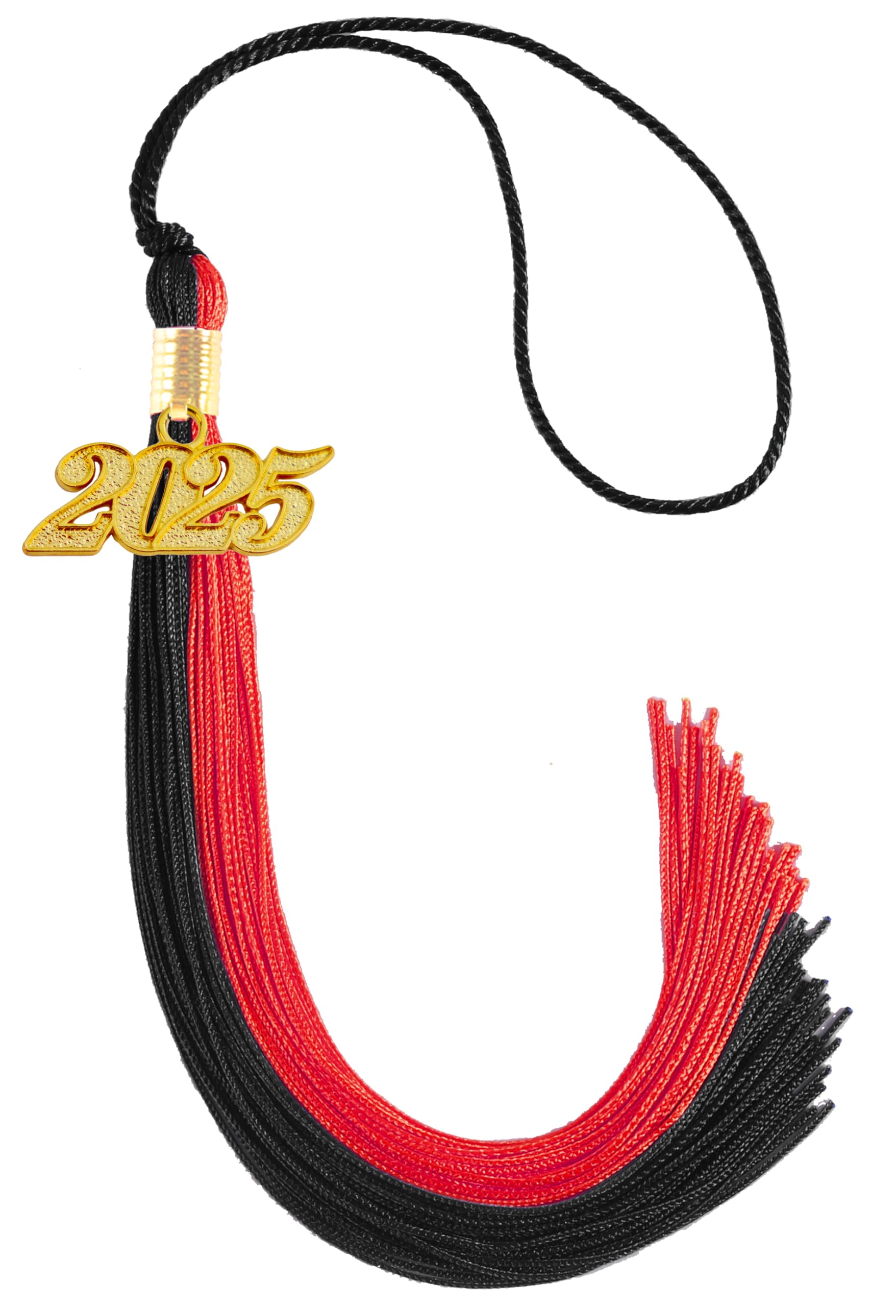 GRADFTY Graduation Tassel 2025,Black and Red Tassel 2025 for sale ...
