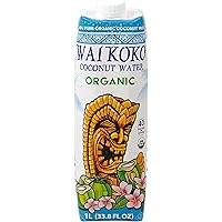 Amazon.com : Organic Coconut Water - Wai Koko 1L (6pk) : Grocery ...
