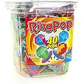 Amazon.com : Ring Pop Hard Candy Pops, Variety Pack, 560 grams, 40 ...