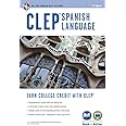 Amazon.com: CLEP® Spanish Language Book + Online (CLEP Test Preparation ...