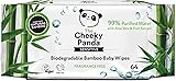 The Cheeky Panda Biodegradable Bamboo Baby Wipes: Amazon.co.uk: Health ...