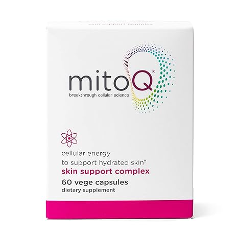 Amazon.com : MitoQ Skin Support Complex 60 Capsules CoQ10 Antioxidant ...