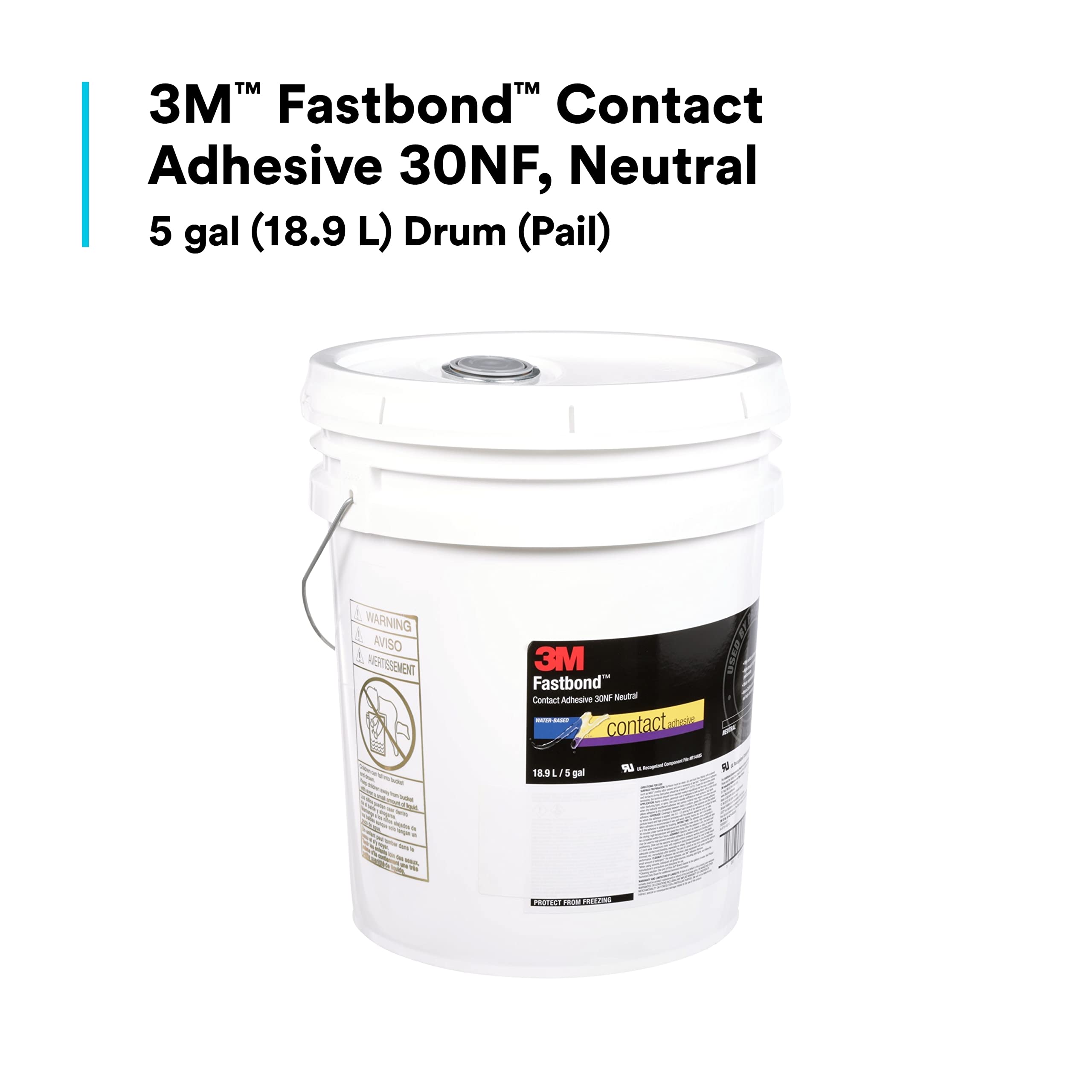 Mua Fastbond Contact Adhesive 30NF, Neutral, 5 Gallon Drum (Pail) trên ...