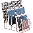 Amazon.com: Simmer Stone Incline File Sorter, 7 Slot Magazine Holder ...