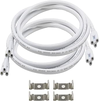 Amazon.com: SinLoon T5 T8 LED Lamp Connecting Wire Ceiling Lights ...