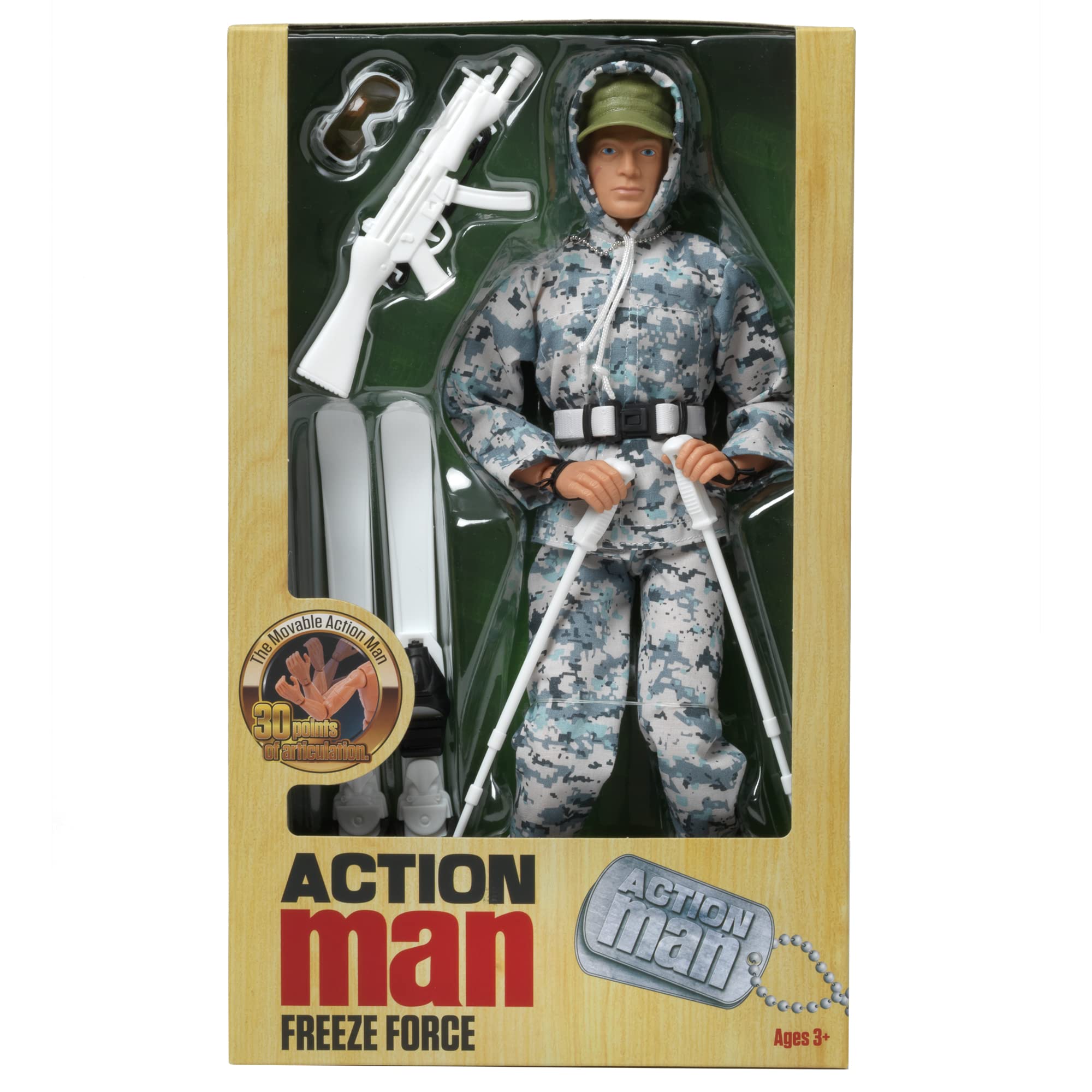 Mua ACTION MAN from Peterkin | Freeze Force | 12" action figure with 30 ...