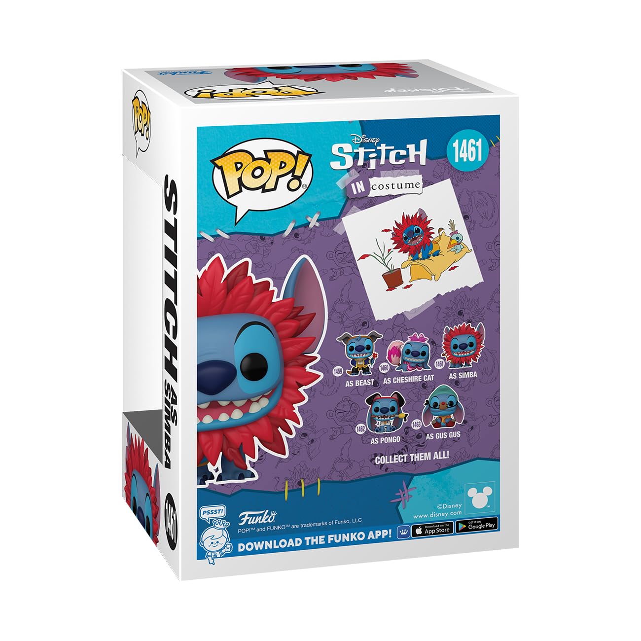 Mua Pop! Disney: Stitch in Costume - The Lion King, Stitch as Simba ...