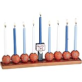 Amazon.com: Rite Lite Chanukah Hand Painted Resin Cupcakes Menorah 11. ...