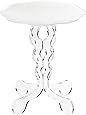 Iplex Design Arabesco Small Comodino/Tavolino in Plexiglass, Bianco ...