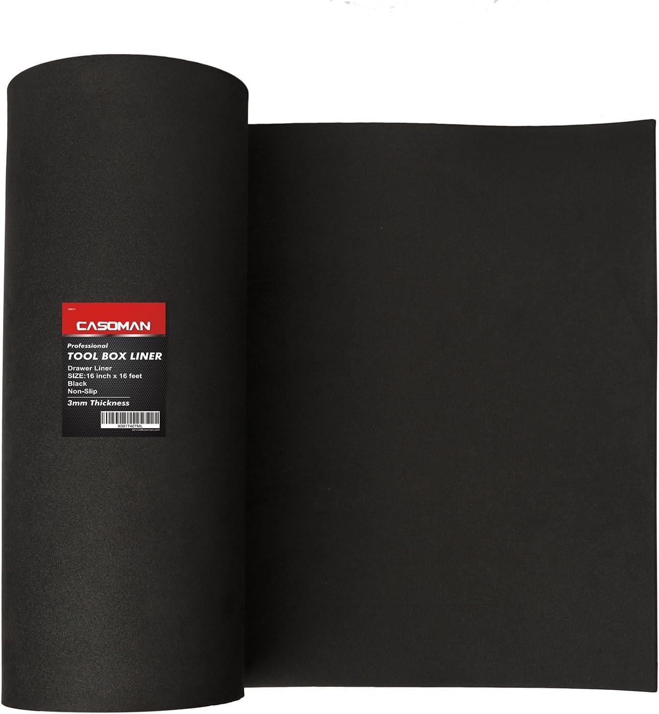 CASOMAN Professional Tool Box Liner and Drawer Liner - 16 inch(wide) x ...