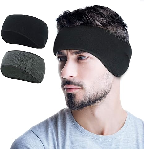 Ear Warmer Headband Cycling Running Ear Muffs Winter Windproof Fleece ...