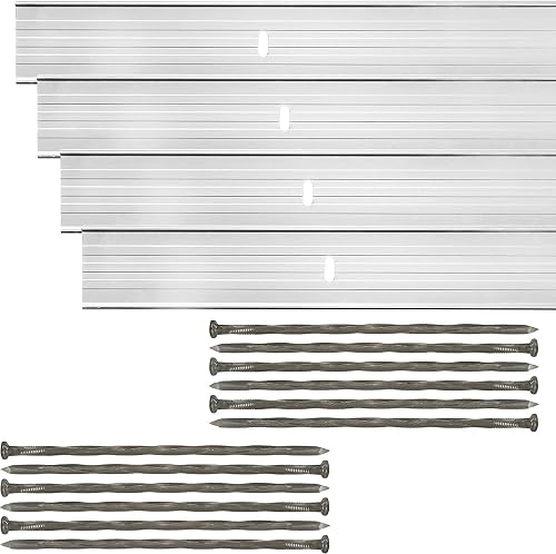 Dreamscape E-Z Edge Aluminum Landscape Edging - 12 Strips, 6ft Each ...