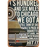 Amazon.com: The Blues Brothers Poster Metal Tin Sign Vintage Style Wall ...
