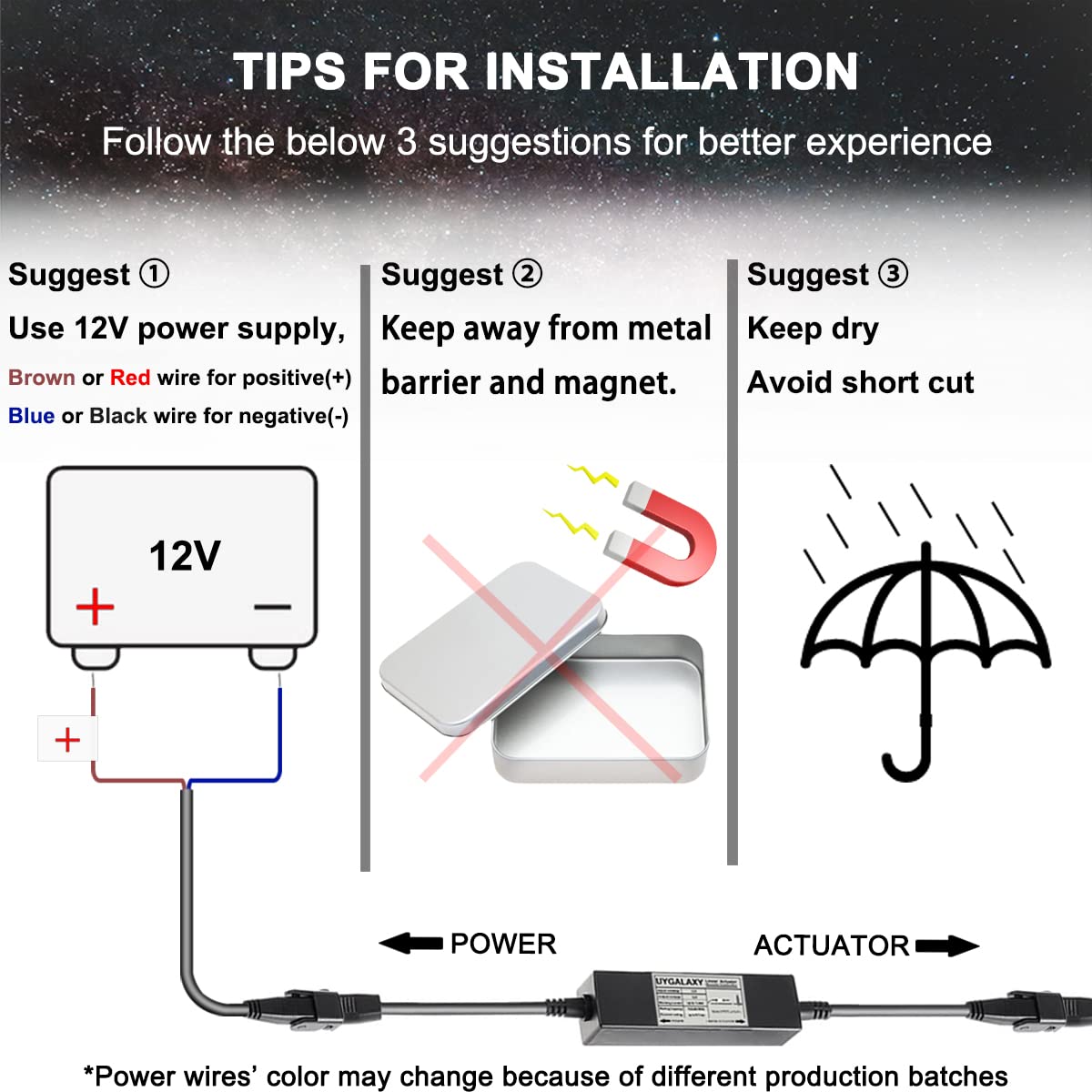 Mua UYGALAXY Linear Actuator Controller DC Motor 12V Momentary Switch ...