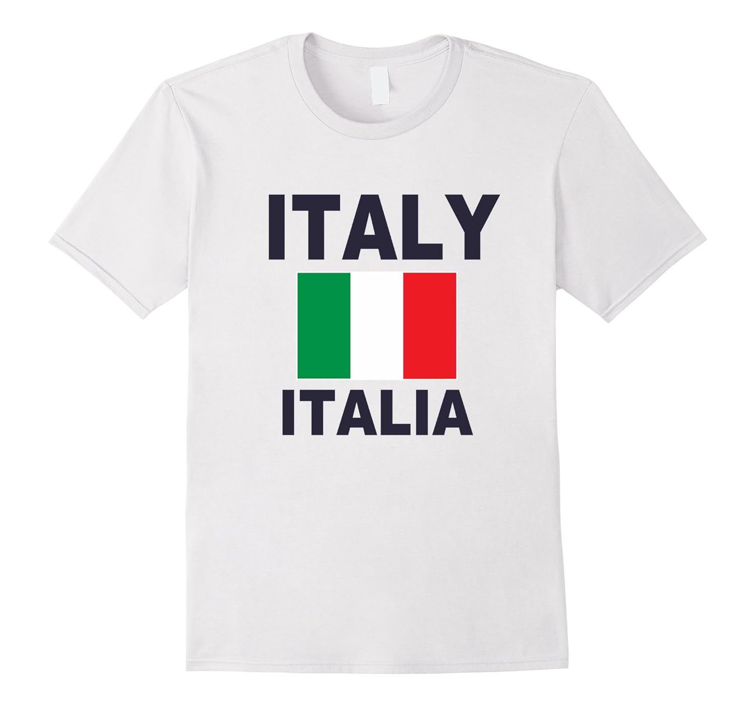 Flag Italia T-Shirt Flag Italy Cool Italian Unisex Top Tee-CL – Colamaga