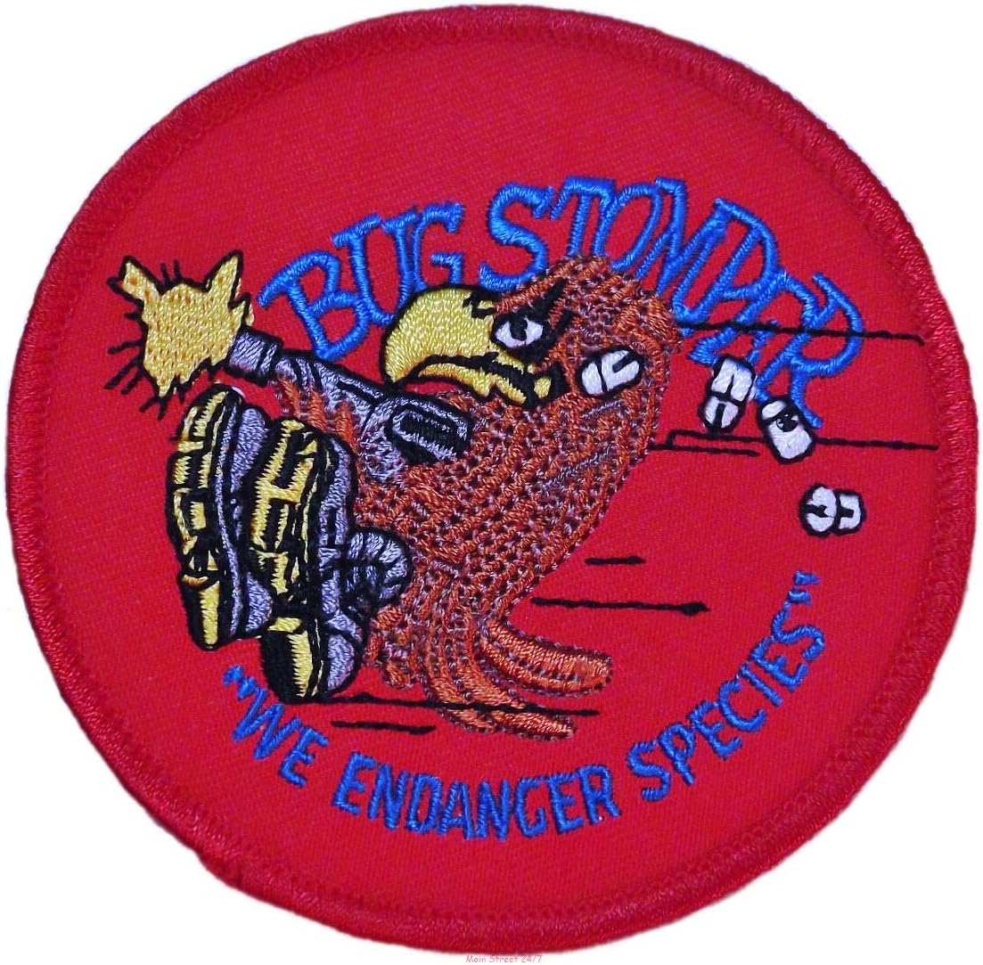 Amazon.com: Alien Bug Stomper Shoulder Logo Iron-on/Sew-on Embroidered ...