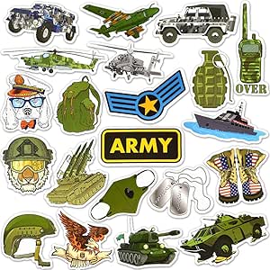 Amazon.com: Military Stickers and Decals Army Stickers Military Helmet ...