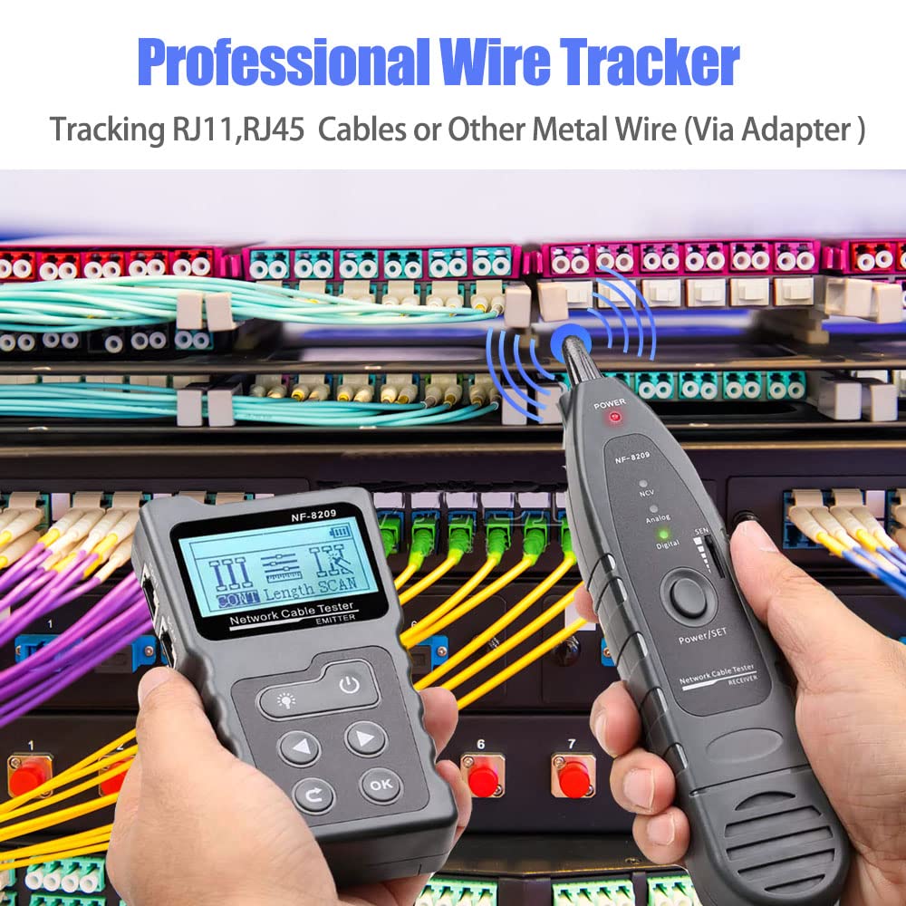 Mua NOYAFA NF-8209 Network Cable Tester ethernet Tester with PoE NCV ...