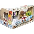 Amazon.com: Melissa & Doug Wooden Slice & Stack Sandwich Counter ...