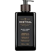 Amazon.com : Mistral Men's Black Amber Body & Hair Wash, 13.5 Fl Oz ...