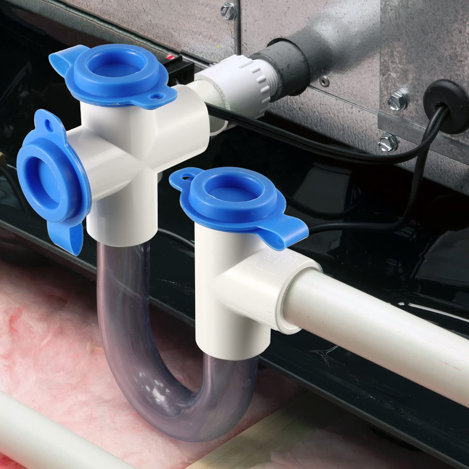 Mua 3/4 Inch Standard Condensate Trap with Cleaning Brush, PVC U Trap ...