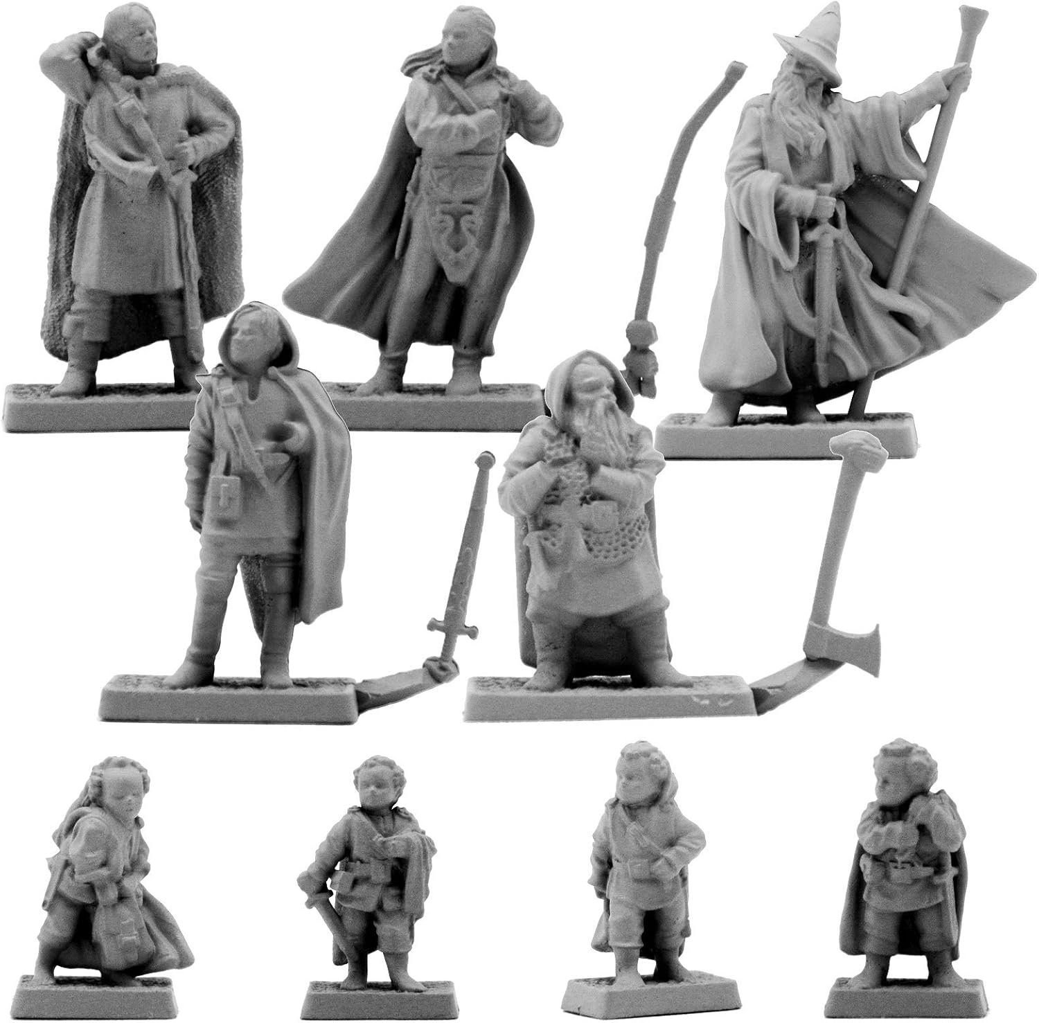 Mithril Miniatures The Fellowship of The Ring Box Set MB689-9X 32mm ...