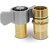 1" NPT Wet-Line Wing Nut Hydraulic Quick Disconnect Coupler/Coupling ...