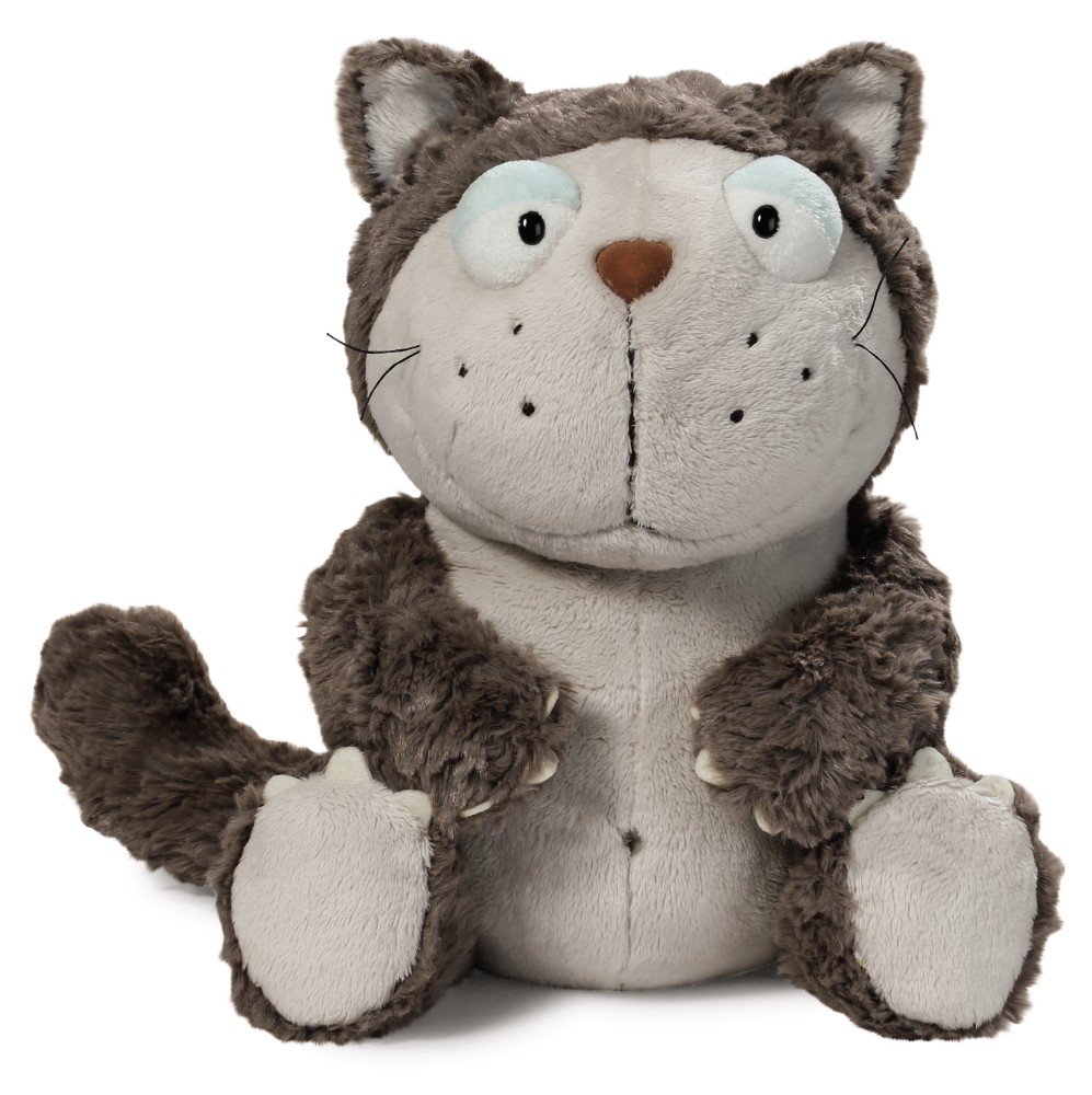NICI 39022 Cat Plush Floppy Grey/Beige: Amazon.co.uk: Toys & Games