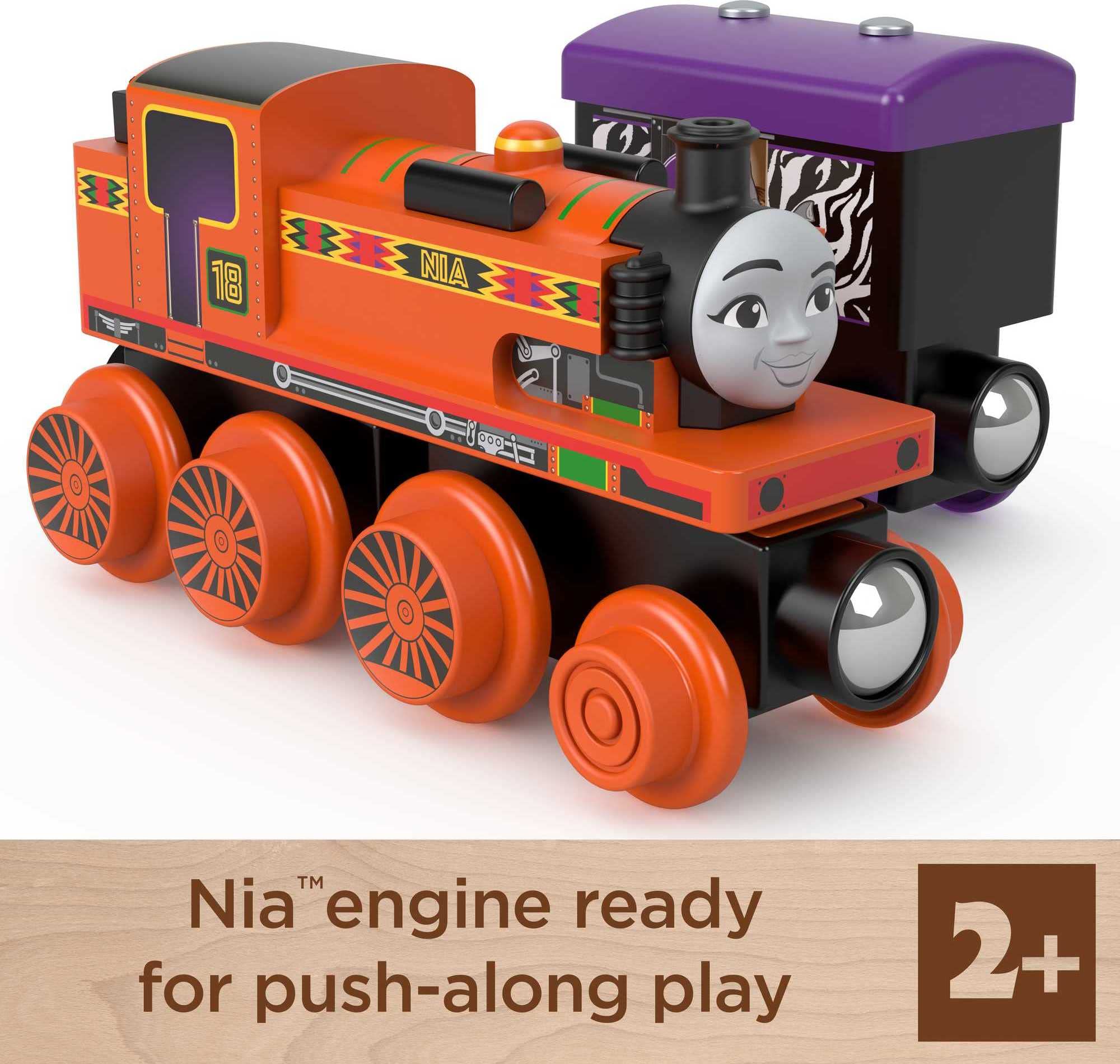Mua Thomas & Friends Wooden Railway Toy Train Nia Push-Along Wood ...