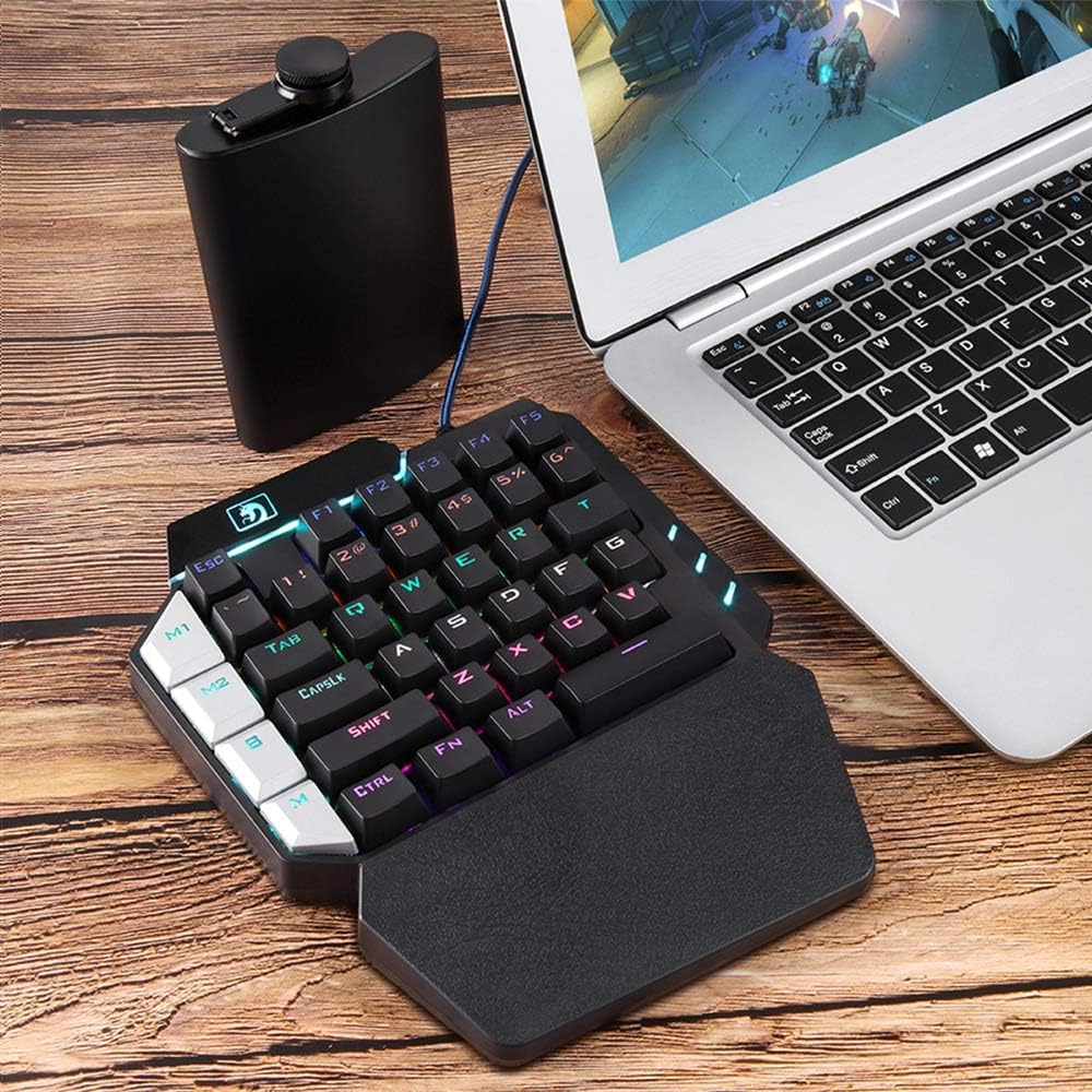 Mua One Hand Keyboard, K109 Keypad, 38 Keys Gaming Keyboard, One Handed ...