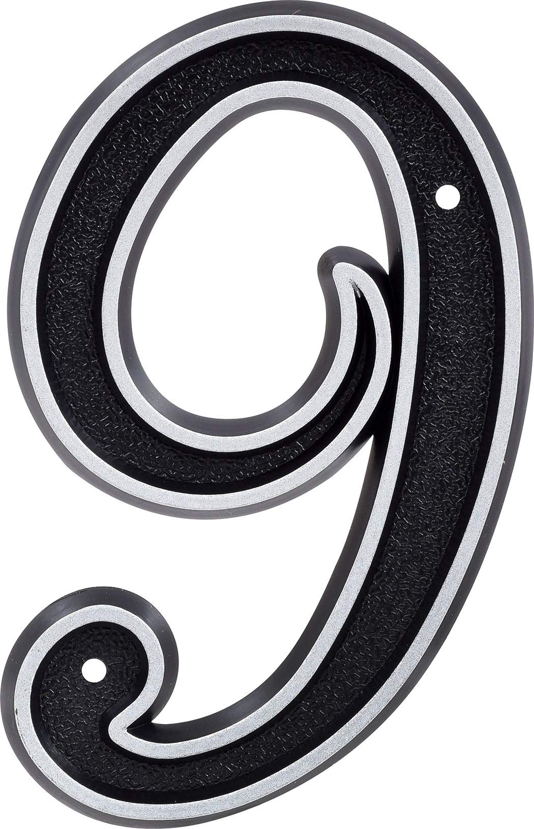 Hillman 845901 6-Inch Reflective House, Number 9,Black for sale ...