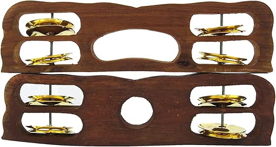 Amazon.com: Khartal Cymbal Indian Musical Instrument: Musical Instruments