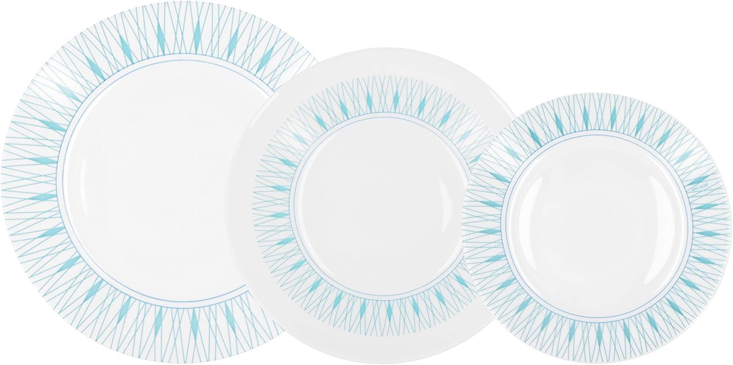 Arcopal Opal Glass Dinnerware Set - BigaMart