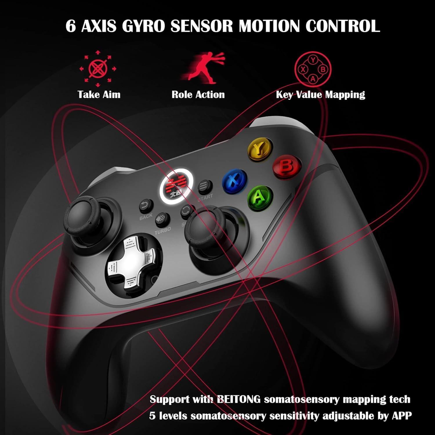 Mua BEITONG Asura 2 Pro PC Controller Wireless Gaming Gamepad 6 Axis ...